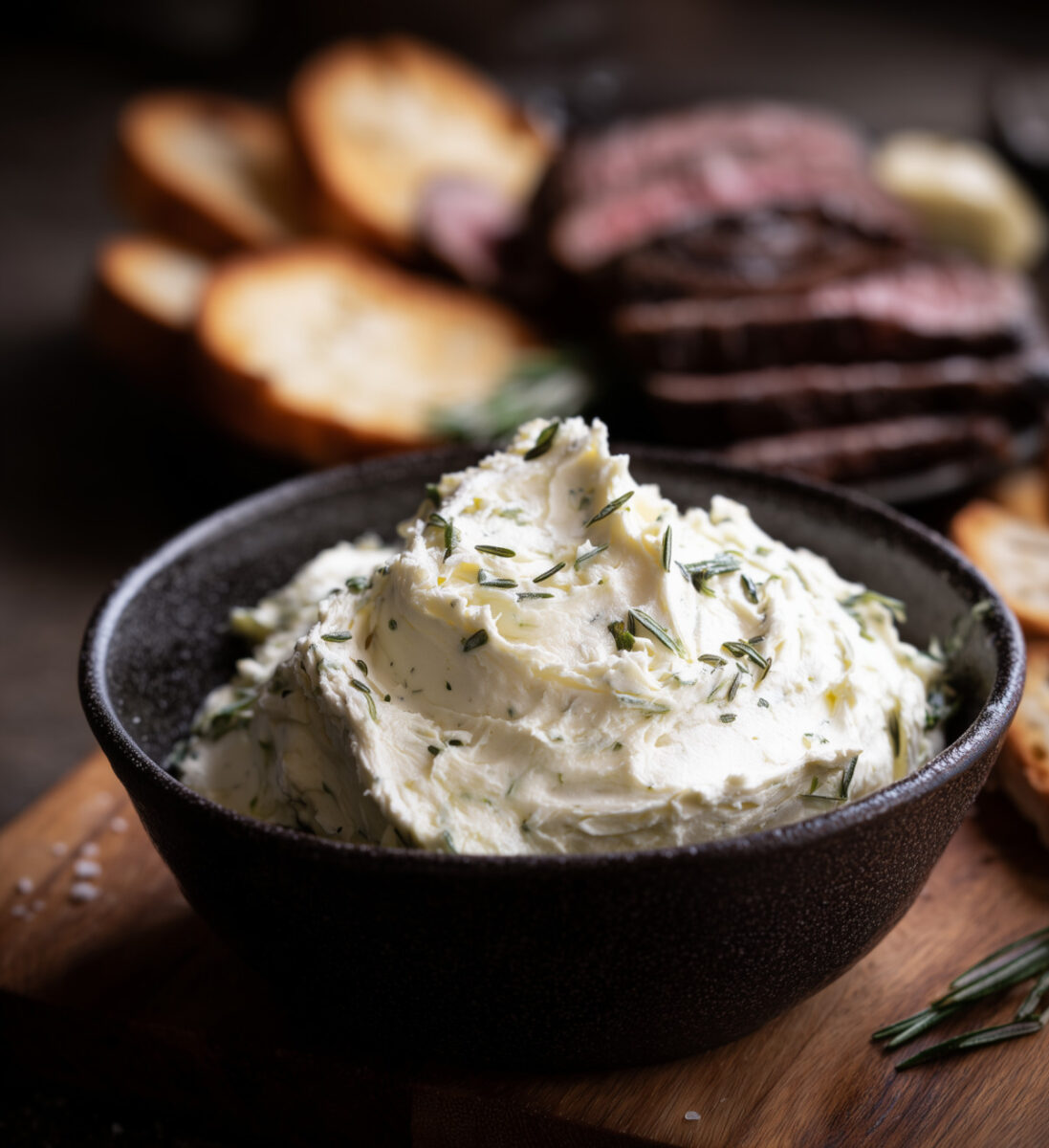 The Best Savory Whipped Herb Tallow Recipe. Azmazing with Steak!